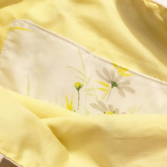 Bags | Vintage Yellow Daisy Tote Bag 6s Flower Power Mod | Poshmark